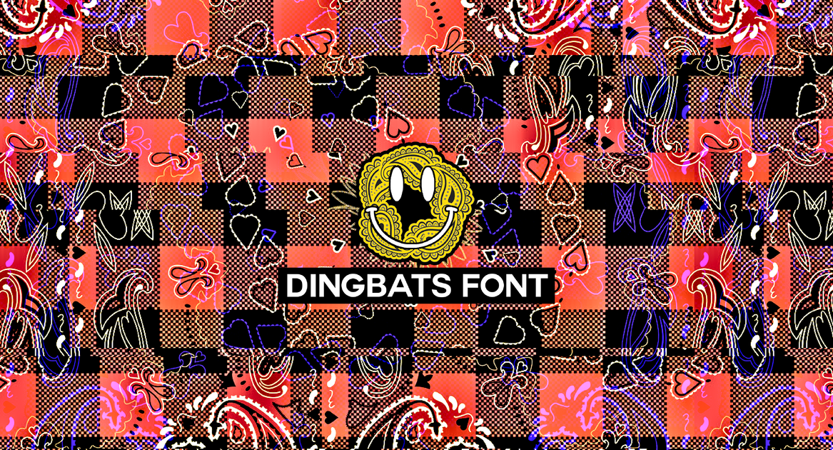 Dingbats Font – urbancoolx