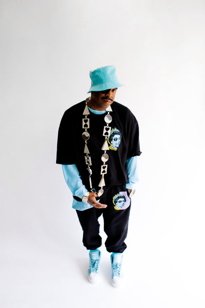 Slick Rick - The Crown Collection Dropshoulder T-Shirt (Black) – urbancoolx