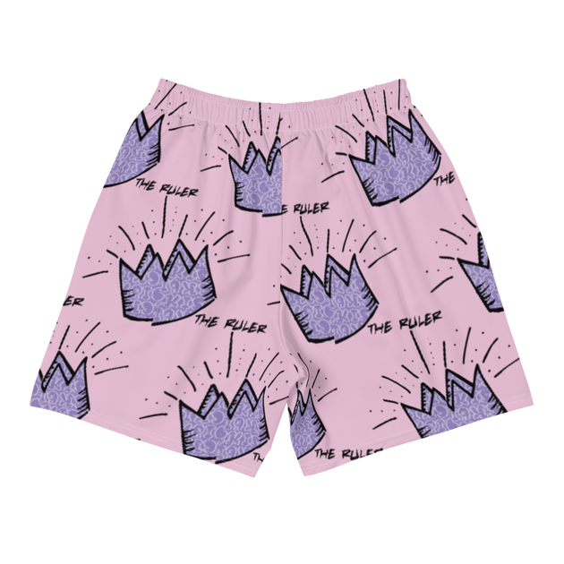 Slick Rick - The Crown All Over Shorts (Pink) – urbancoolx