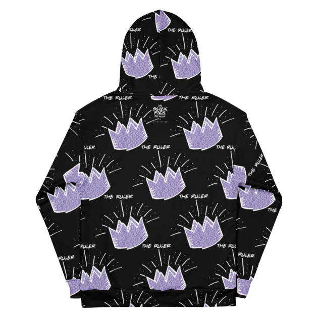 Slick Rick - The Crown All Over Hoodie (Black) – urbancoolx